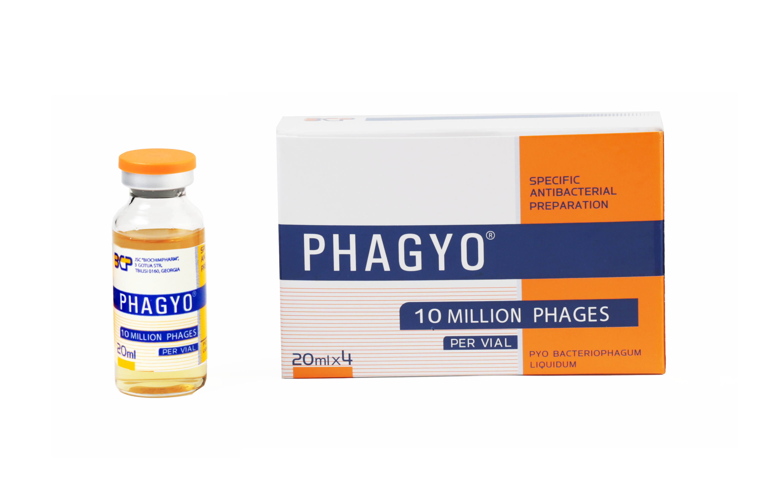 Phagyo bacteriophage product